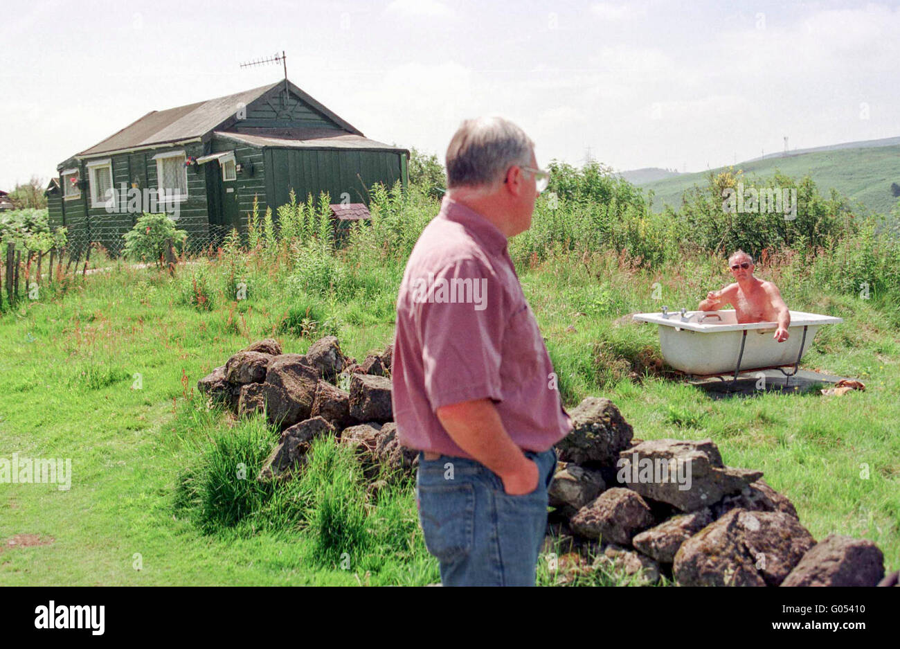 Carbeth hutters hi-res stock photography and images - Alamy