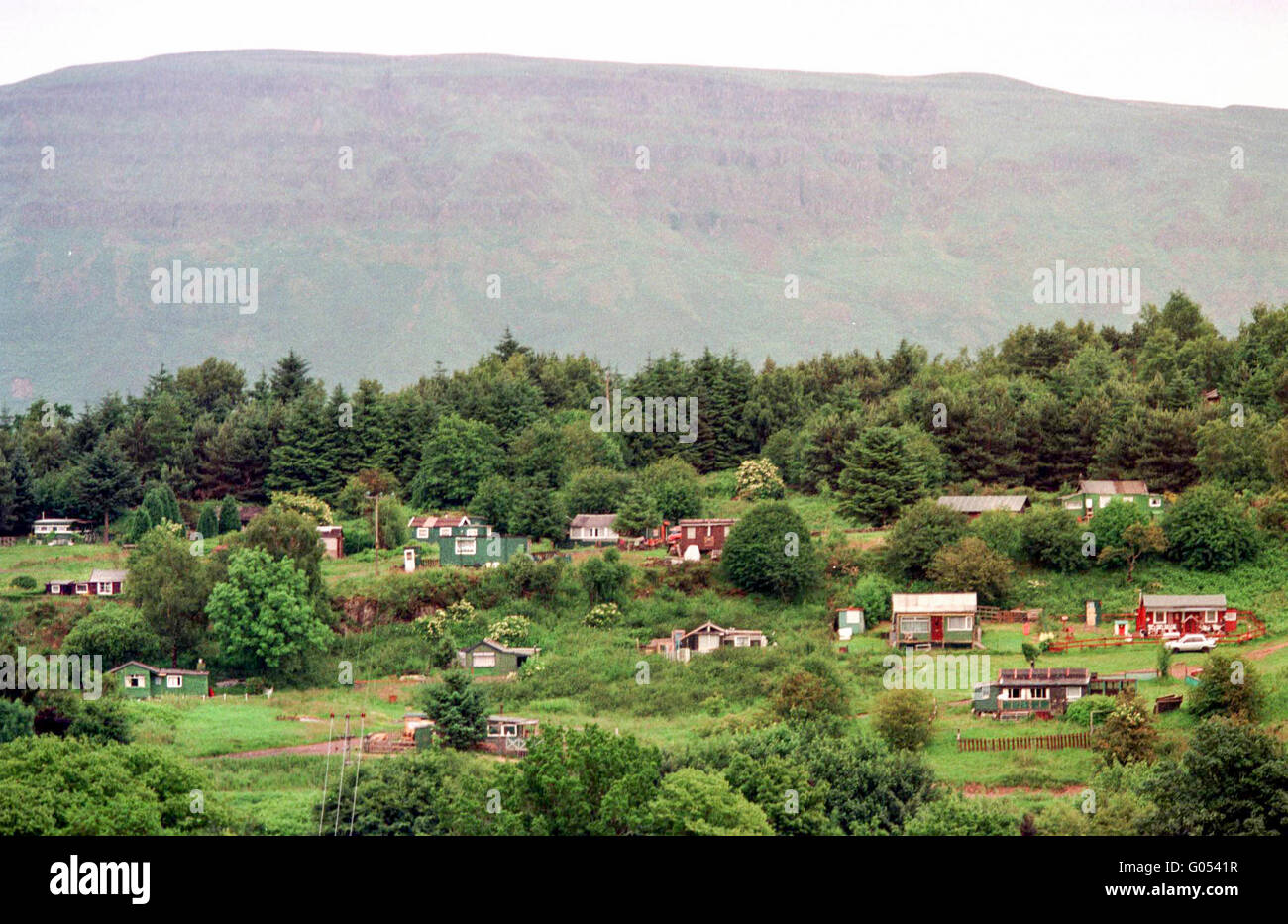 Carbeth hutters hi-res stock photography and images - Alamy