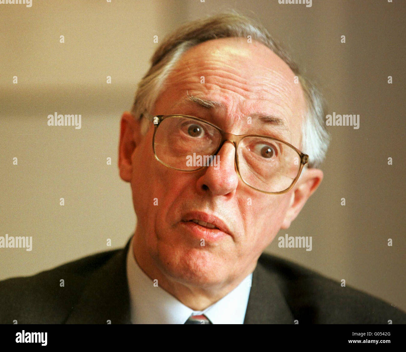 Donald Dewar, former First Minister of Scotland Stock Photo - Alamy