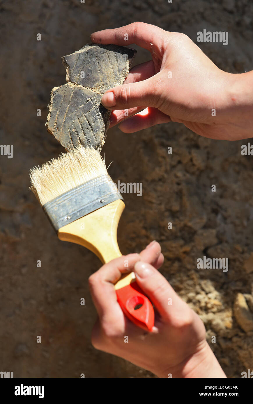 Neolithic ancient field pattern patterns hi-res stock photography and ...