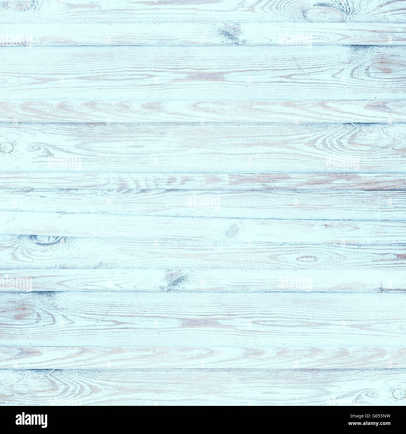 Shabby Chic square background with old planks in blue and brown colors ...