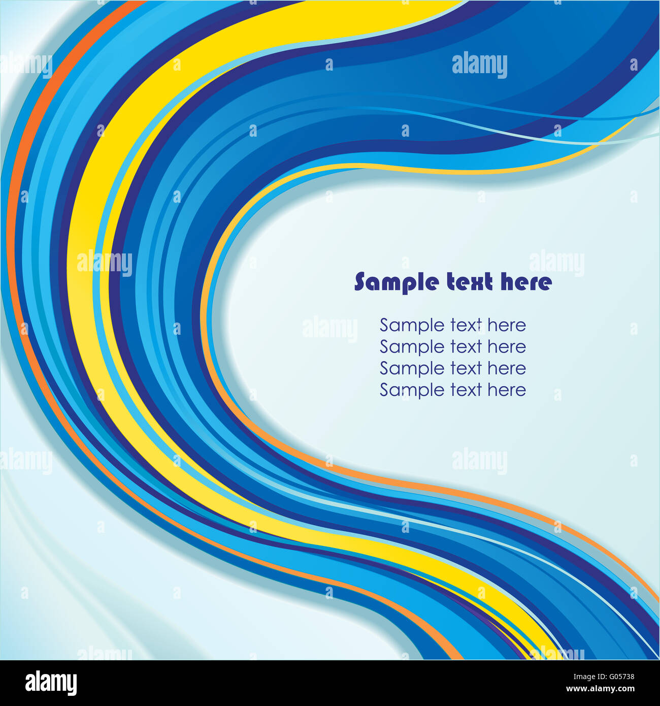 Colorful wave background Stock Photo - Alamy