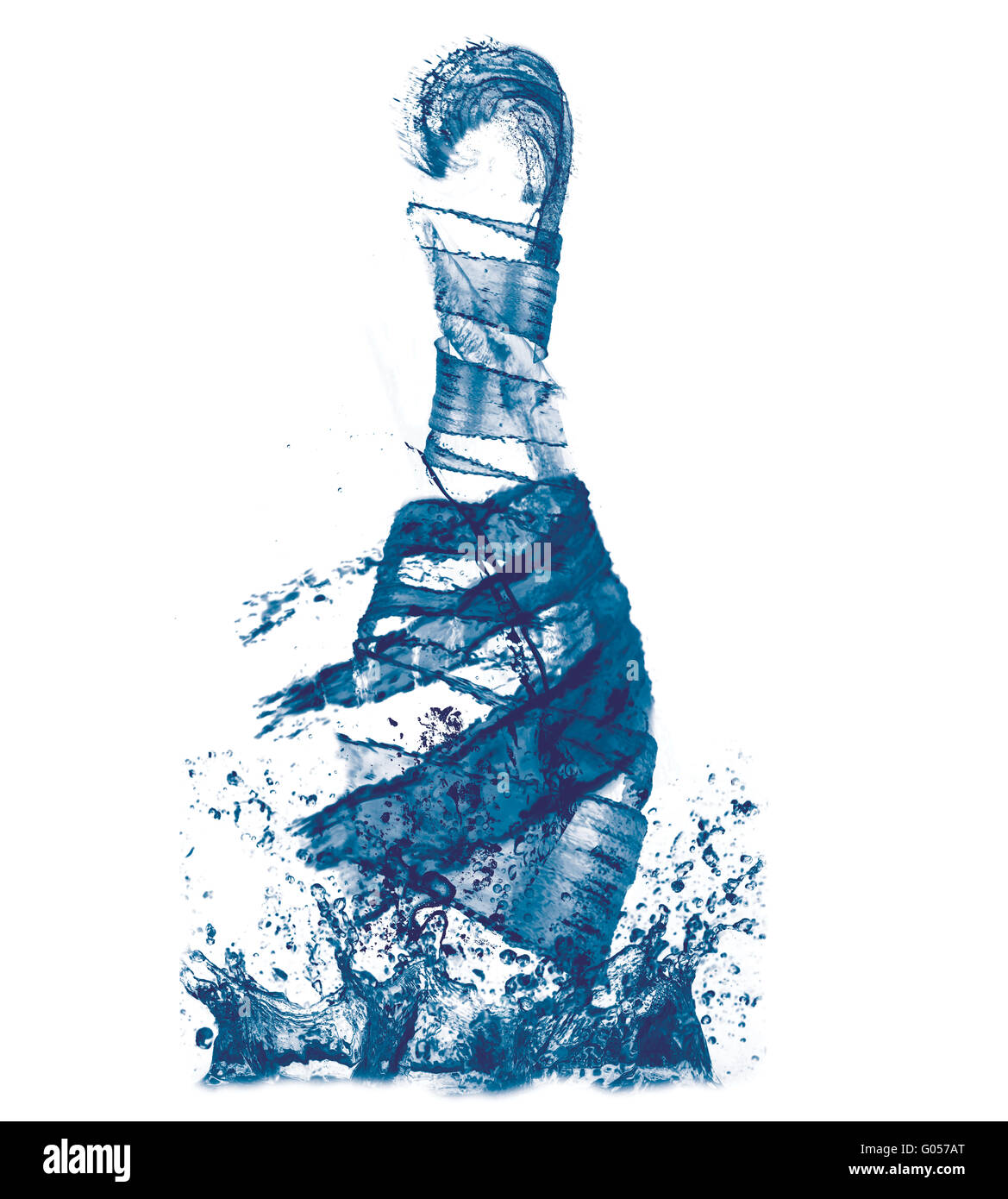 Water splash in bowling skittle Stock Photo - Alamy