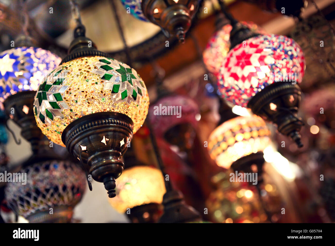 Decorative turkish lights hi-res stock photography and images - Alamy