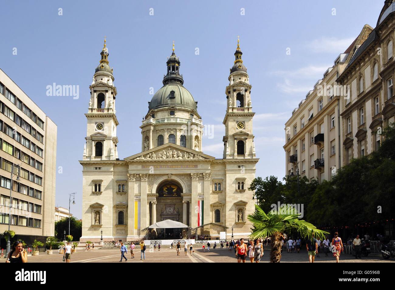 The St. Stephen's parish church (basilica) in Buda Stock Photo - Alamy
