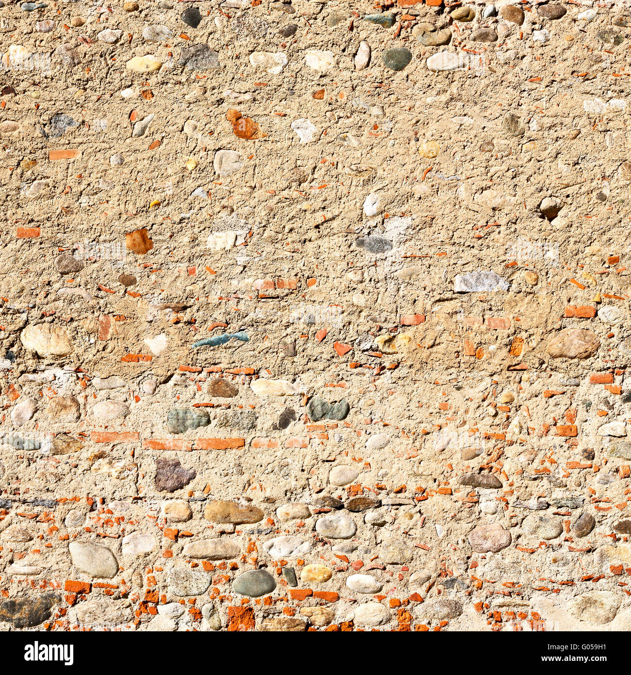 step brick in greece old wall and texture material the background Stock ...