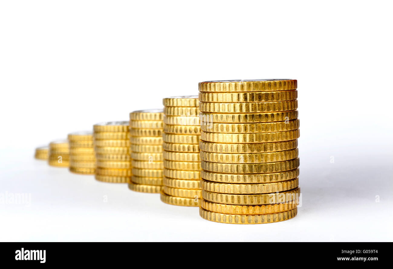 Stack of coins hi-res stock photography and images - Alamy
