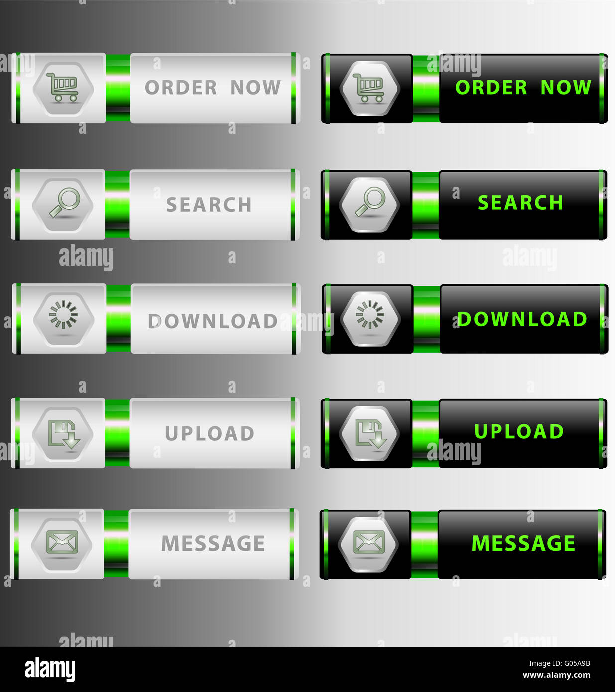 Concave button hi-res stock photography and images - Alamy