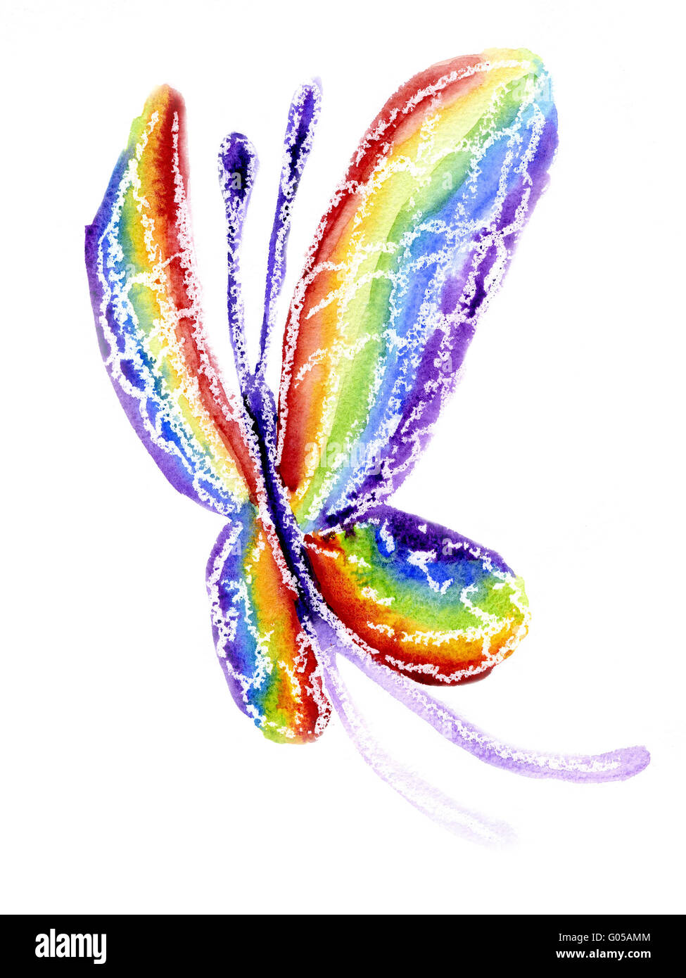 Draw a rainbow Cut Out Stock Images & Pictures - Alamy