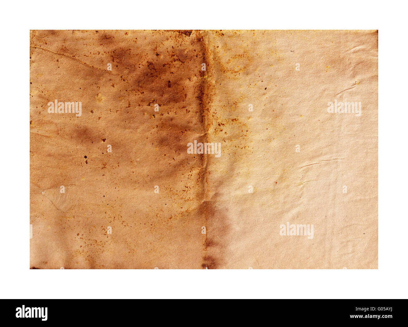 Half crumpled paper texture hi-res stock photography and images - Alamy