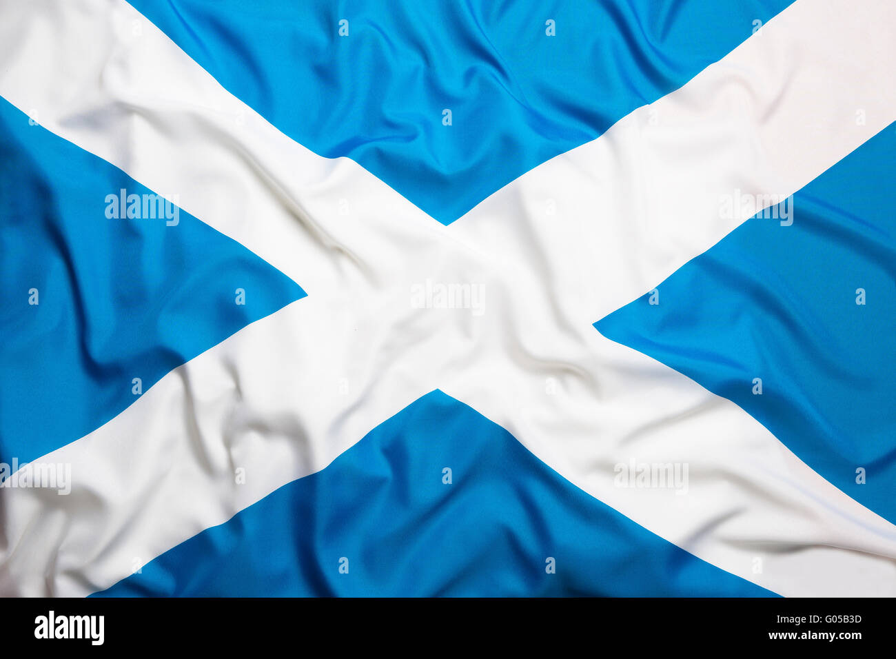 Flag of Scotland as a background Stock Photo - Alamy