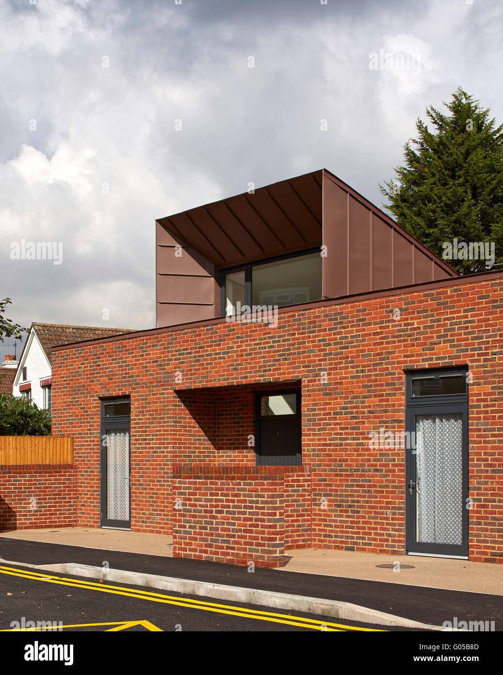 Overall exterior view. Greenwich Housing, Greenwich, United Kingdom ...