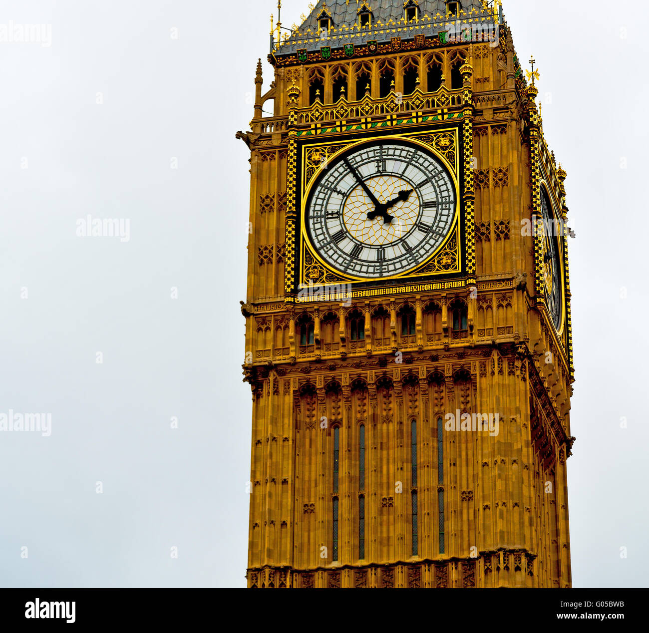 london big ben and historical old construction england city Stock Photo ...