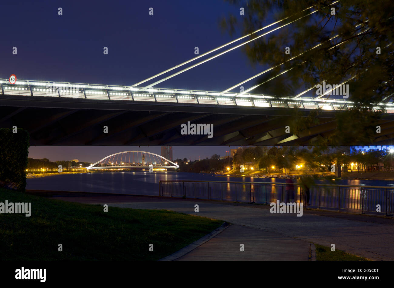 Puente del Alamillo, Sevilla Andalucia, Spain Stock Photo - Alamy