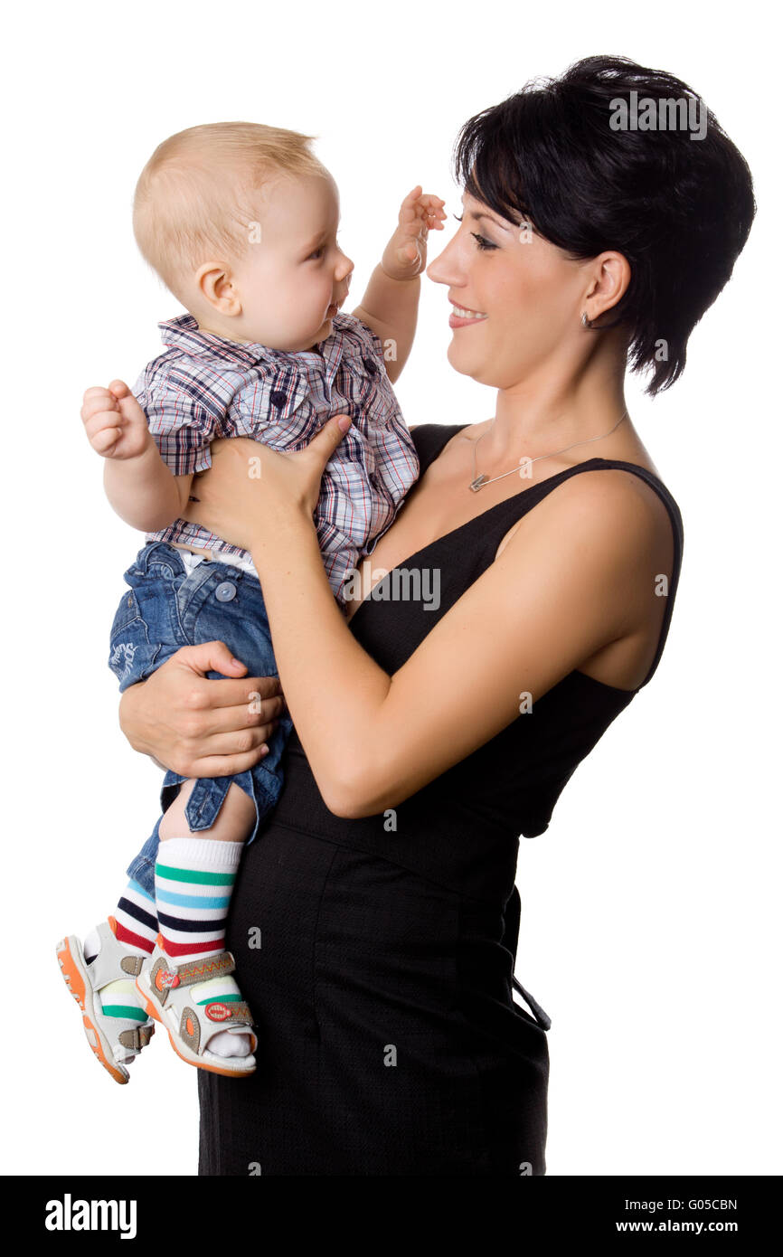 Mather and son hi-res stock photography and images - Alamy