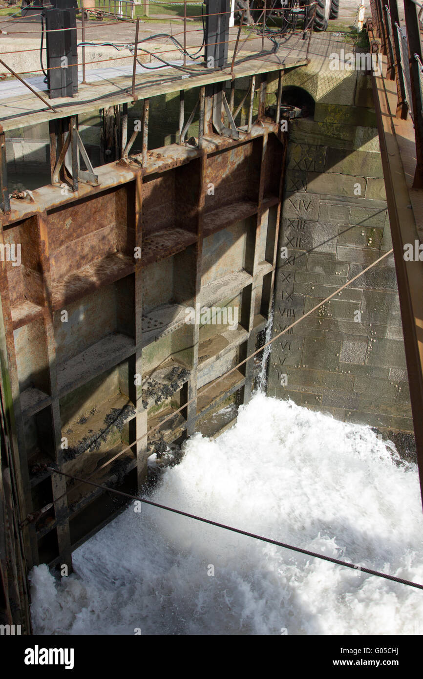 Weir gates hi-res stock photography and images - Alamy