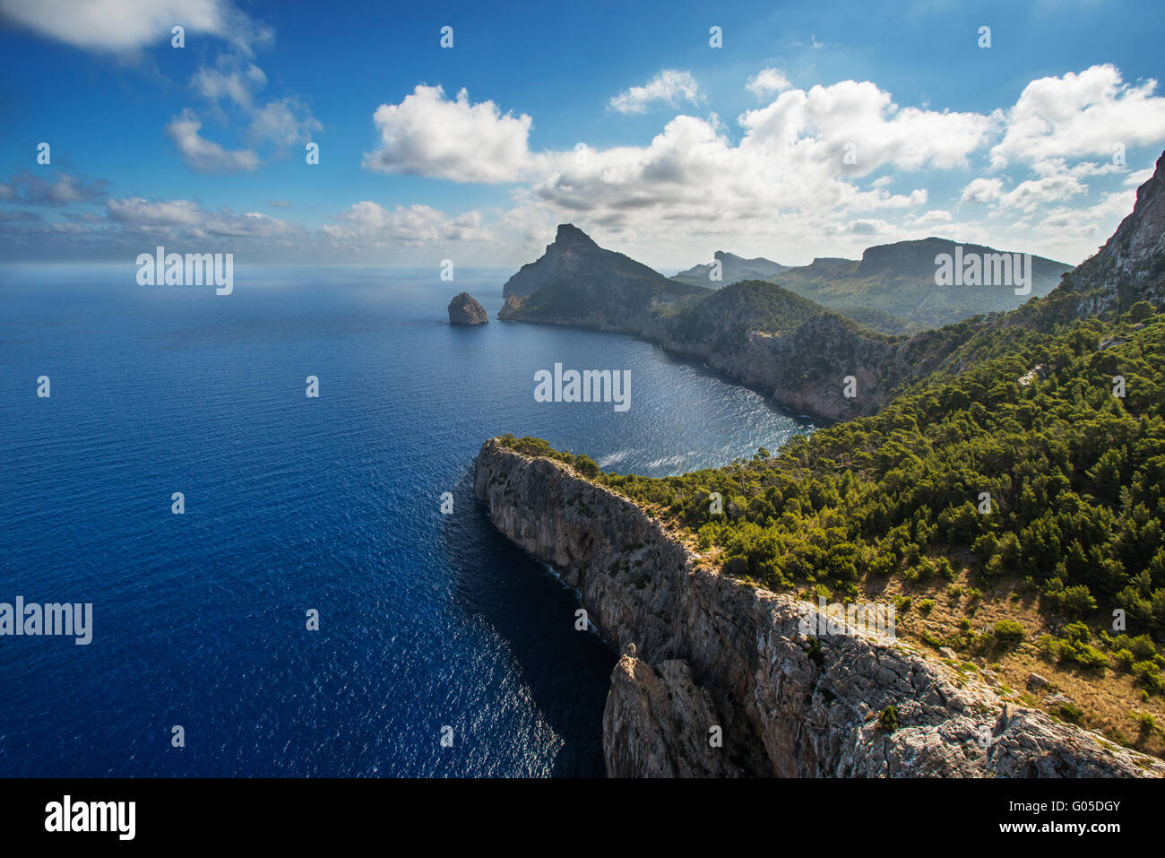 Cape Formentor in the coast of Majorca Spain Stock Photo - Alamy