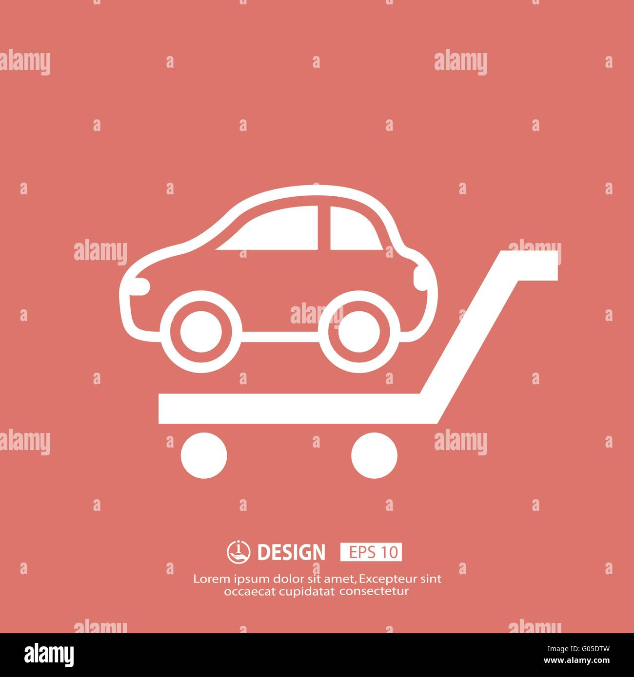 car in hand icon Stock Vector Image & Art - Alamy