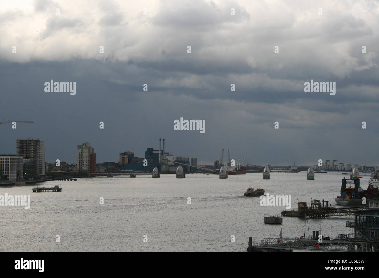 Storm over London Stock Photo - Alamy