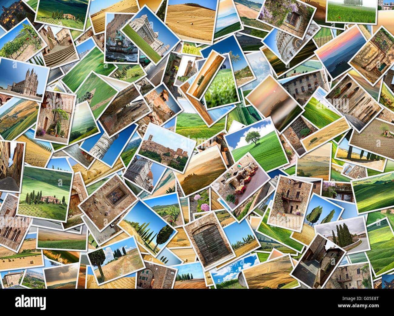 Different places montage hi-res stock photography and images - Alamy