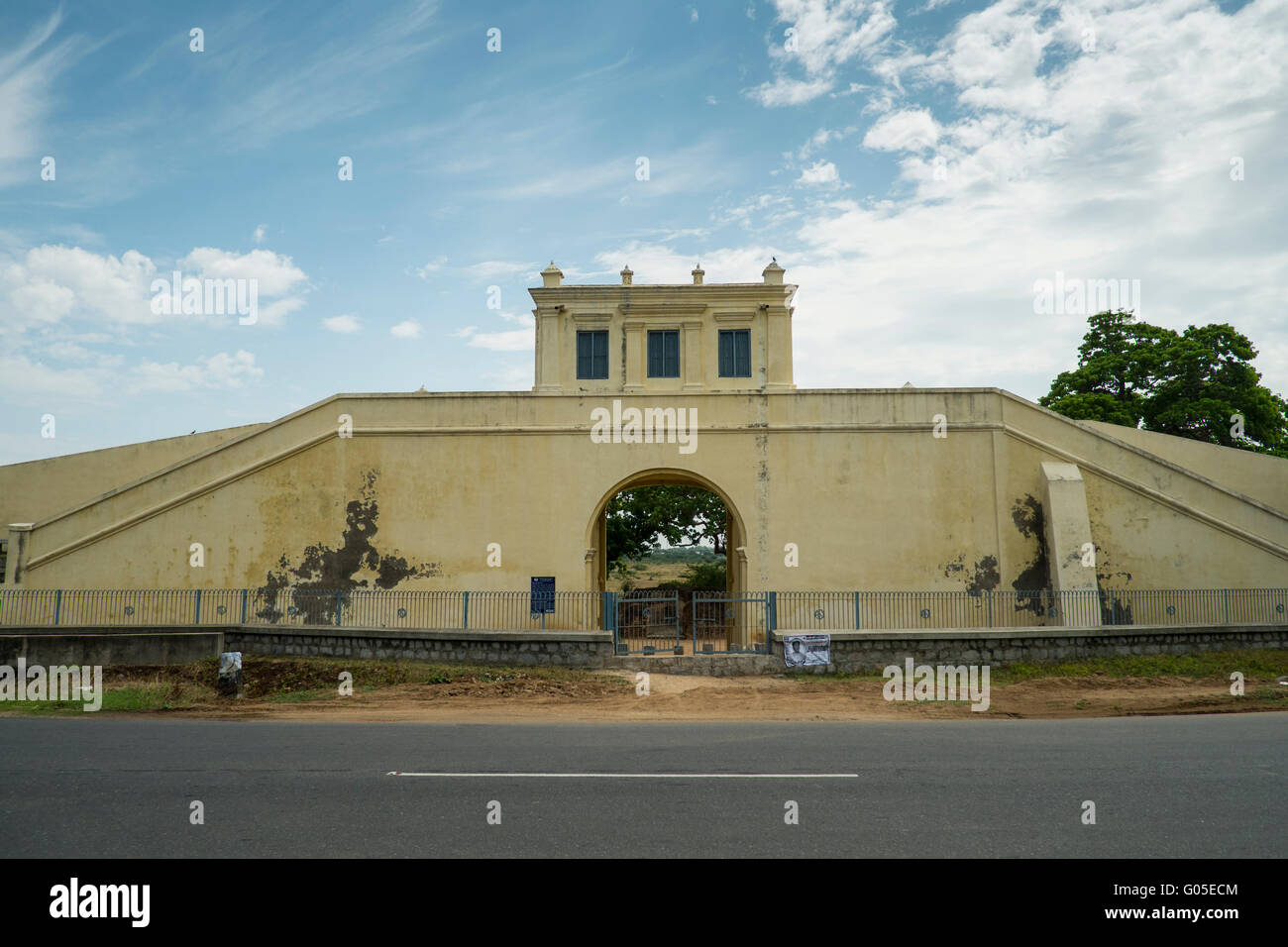 The Delhi Gate at Arcot, near Vellore in Tamil Nadu, India Stock Photo ...