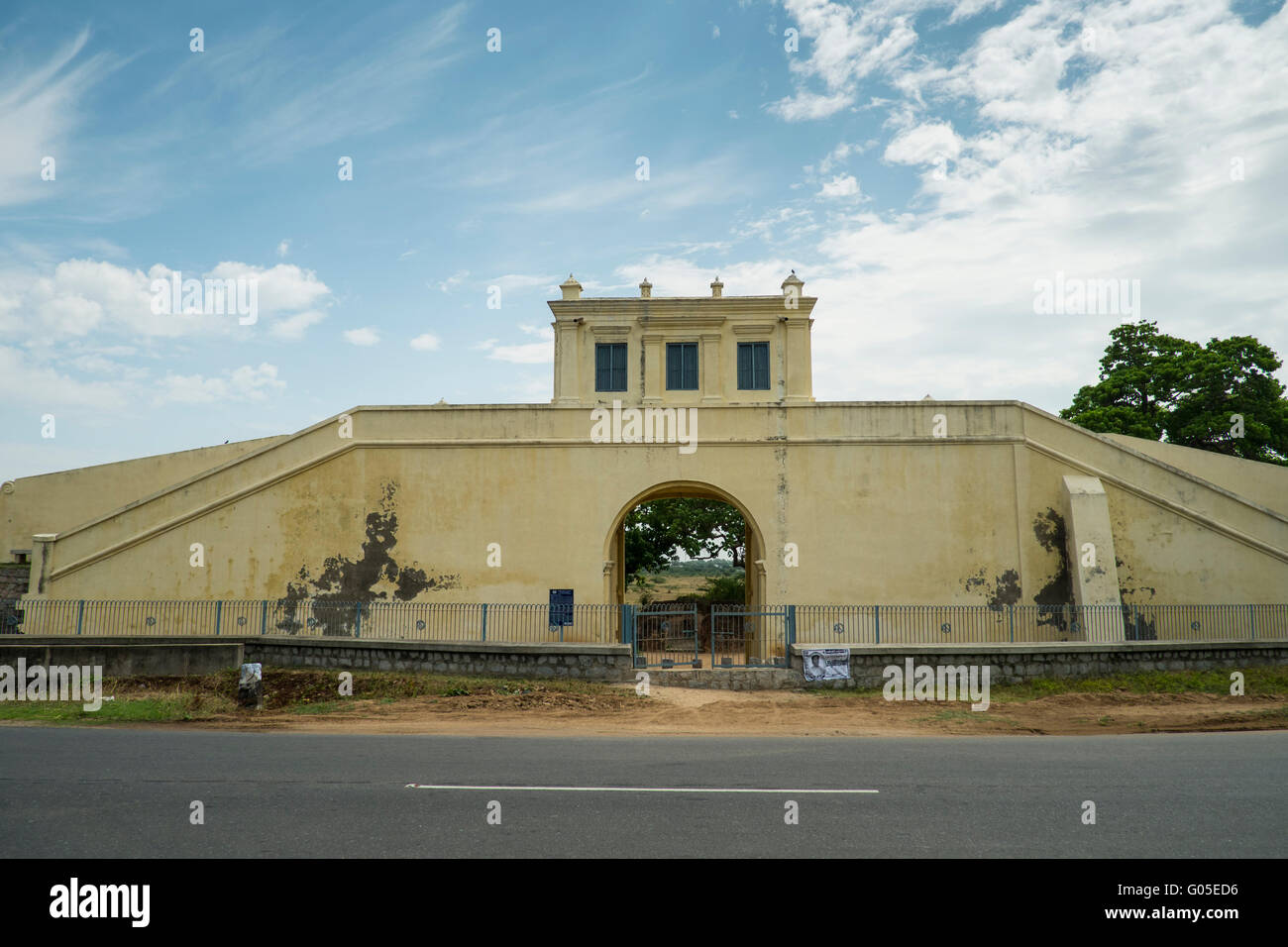 The Delhi Gate at Arcot, near Vellore in Tamil Nadu, India Stock Photo ...