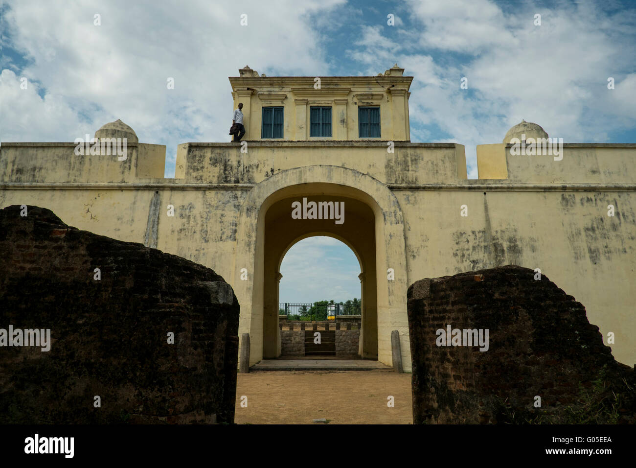 The Delhi Gate at Arcot, near Vellore in Tamil Nadu, India Stock Photo ...