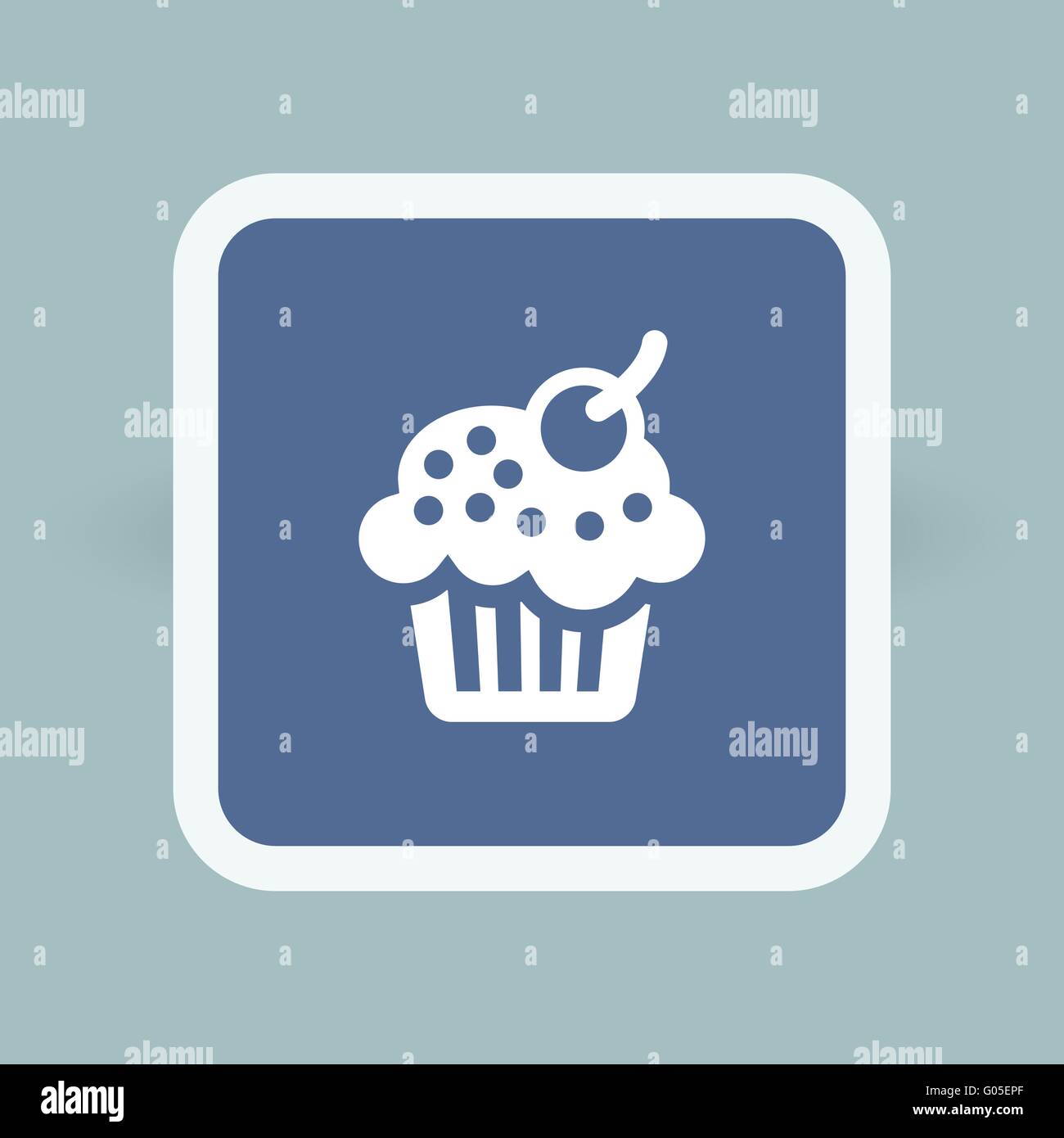Isolated cake icon Stock Vector Images - Alamy
