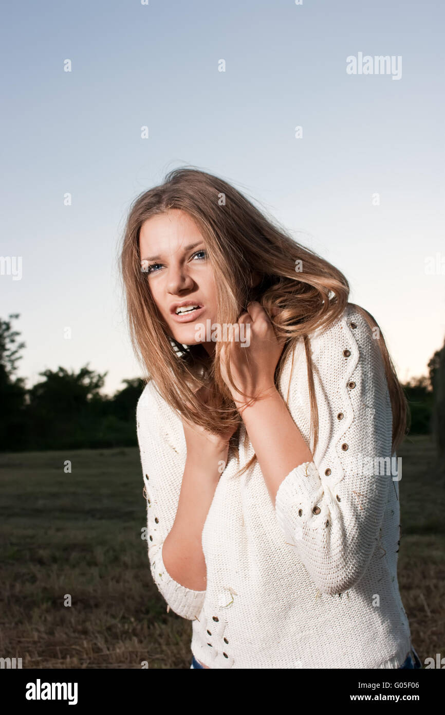 Woman expressing anger hi-res stock photography and images - Alamy