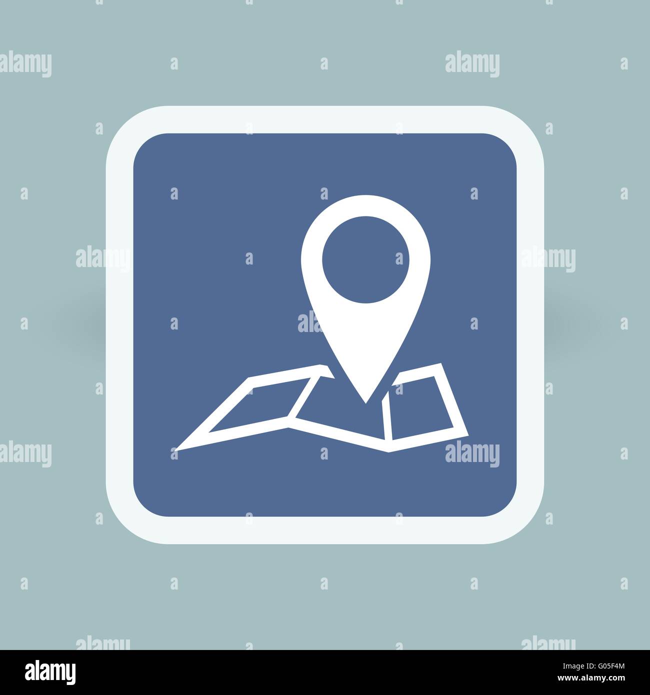 Map icon icon Stock Vector Image & Art - Alamy