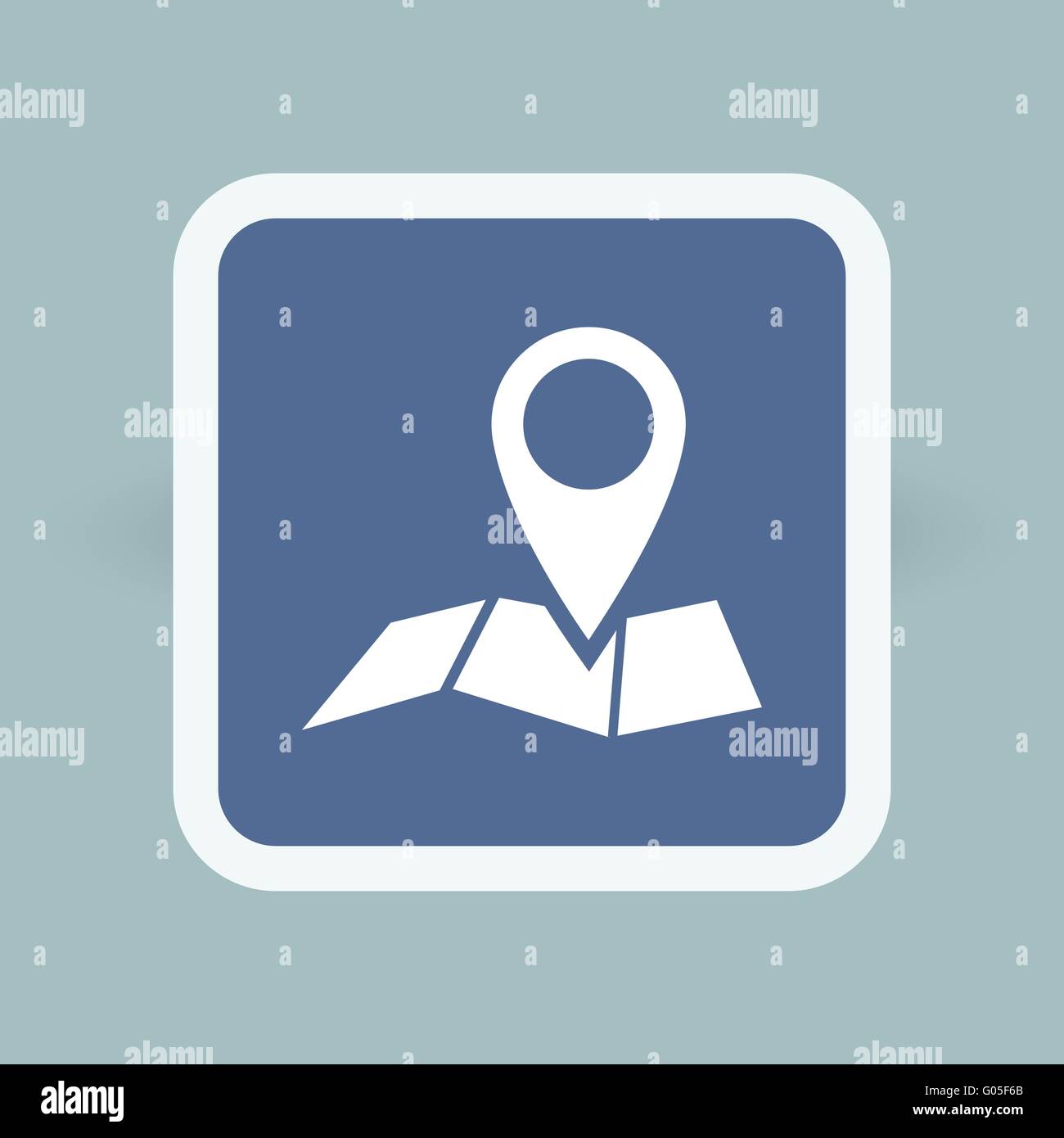 Map icon icon Stock Vector Image & Art - Alamy