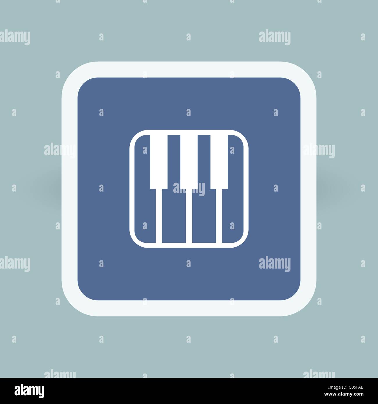music keyboard icon Stock Vector Image & Art - Alamy