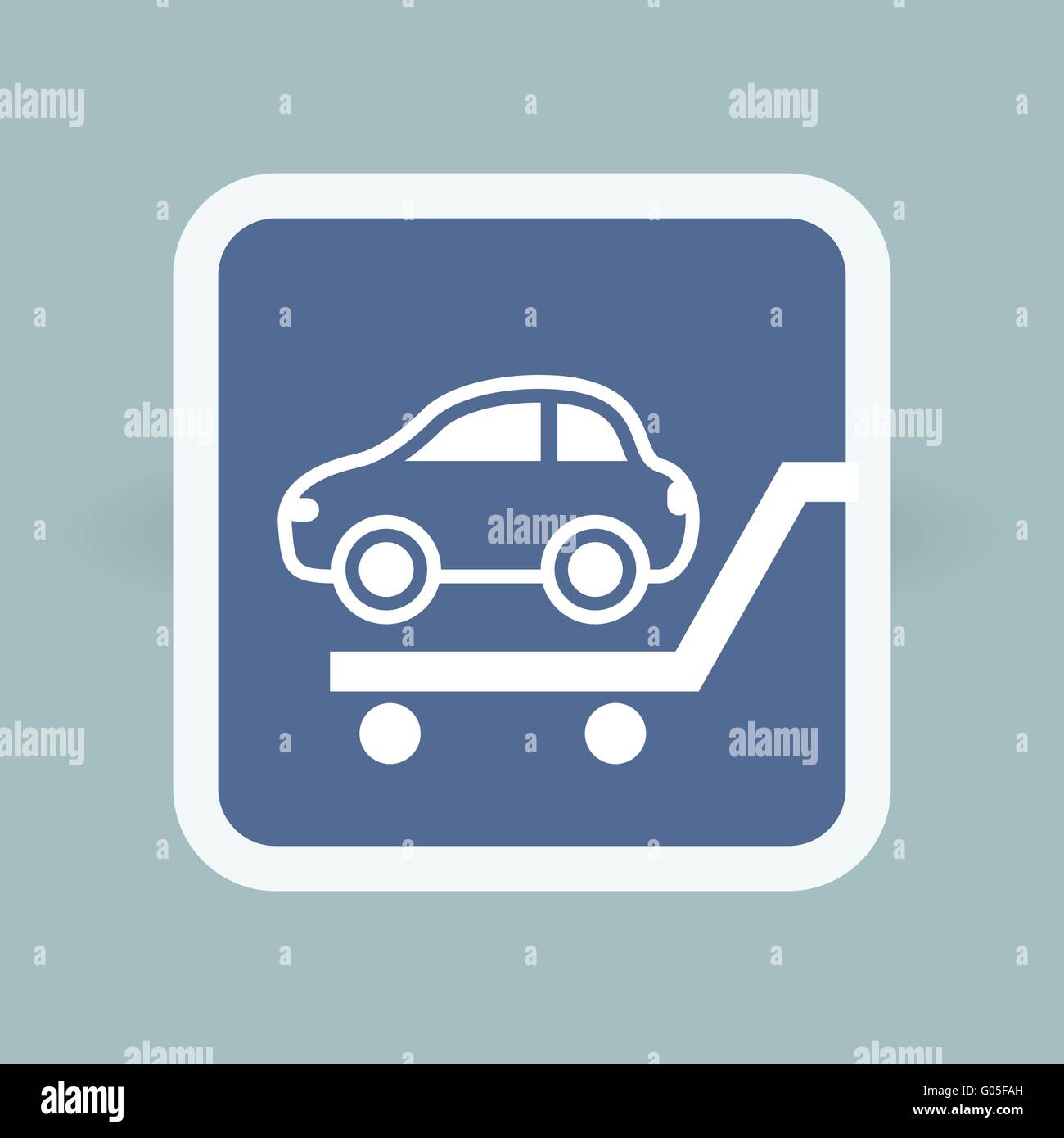 car in hand icon Stock Vector Image & Art - Alamy