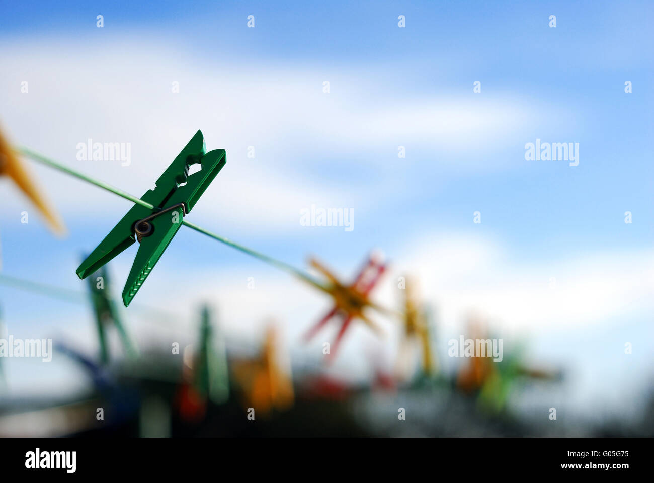 colored buckles for clothing Stock Photo - Alamy