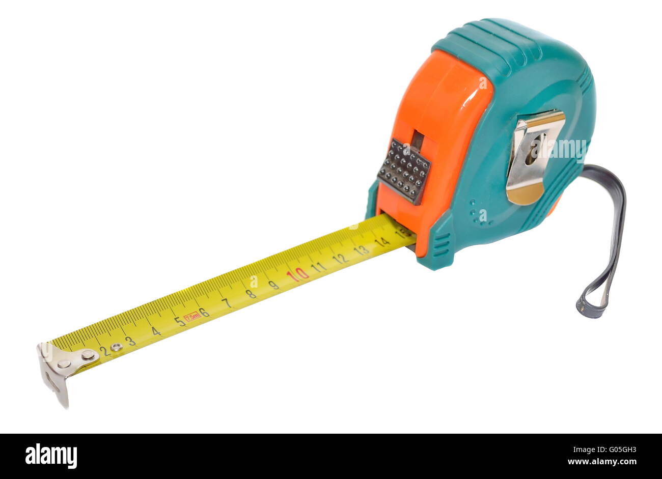 Steel measuring tape Stock Photo - Alamy