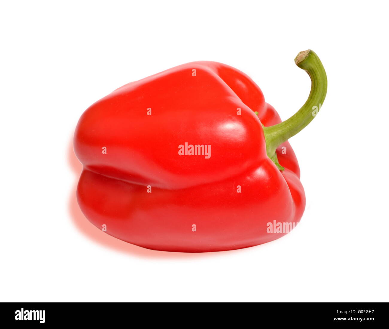 One red sweet pepper Stock Photo - Alamy