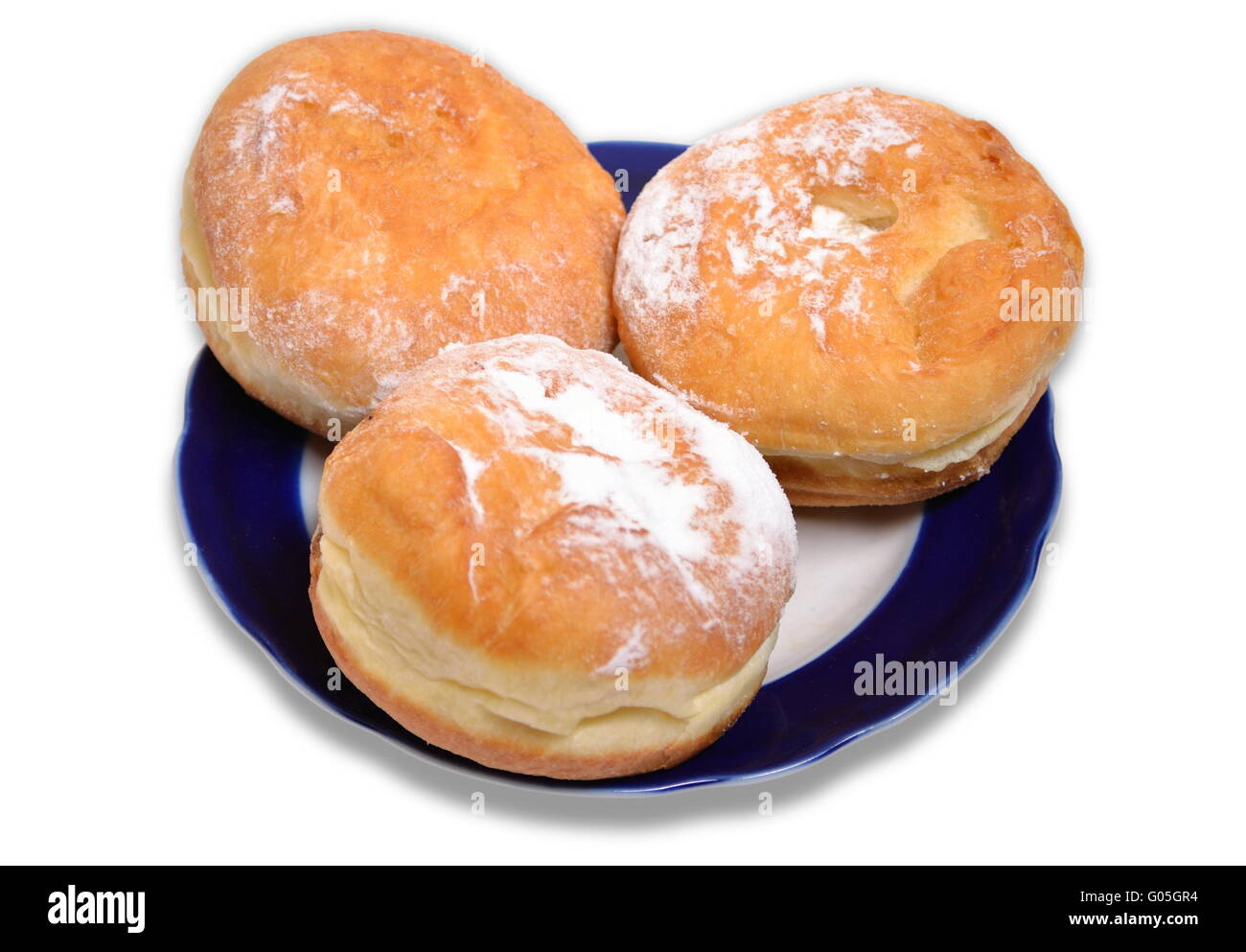 Three sweet buns Stock Photo - Alamy