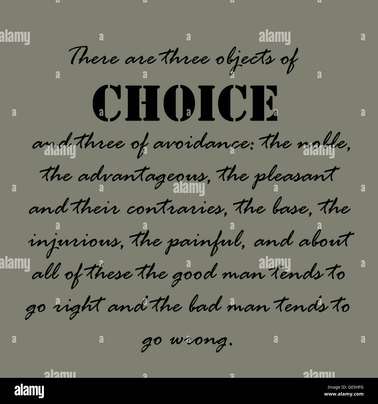 Aristotle Quotes. There are three objects Stock Vector Image & Art - Alamy