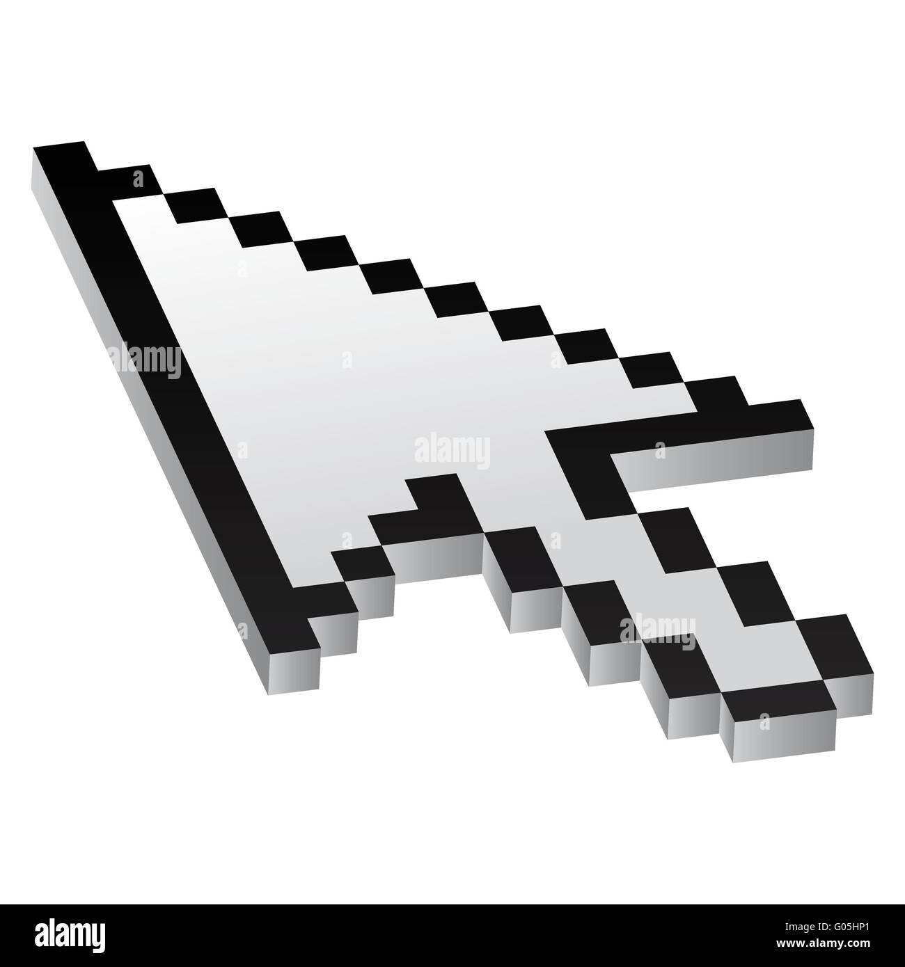 Mouse pointer icon hi-res stock photography and images - Alamy