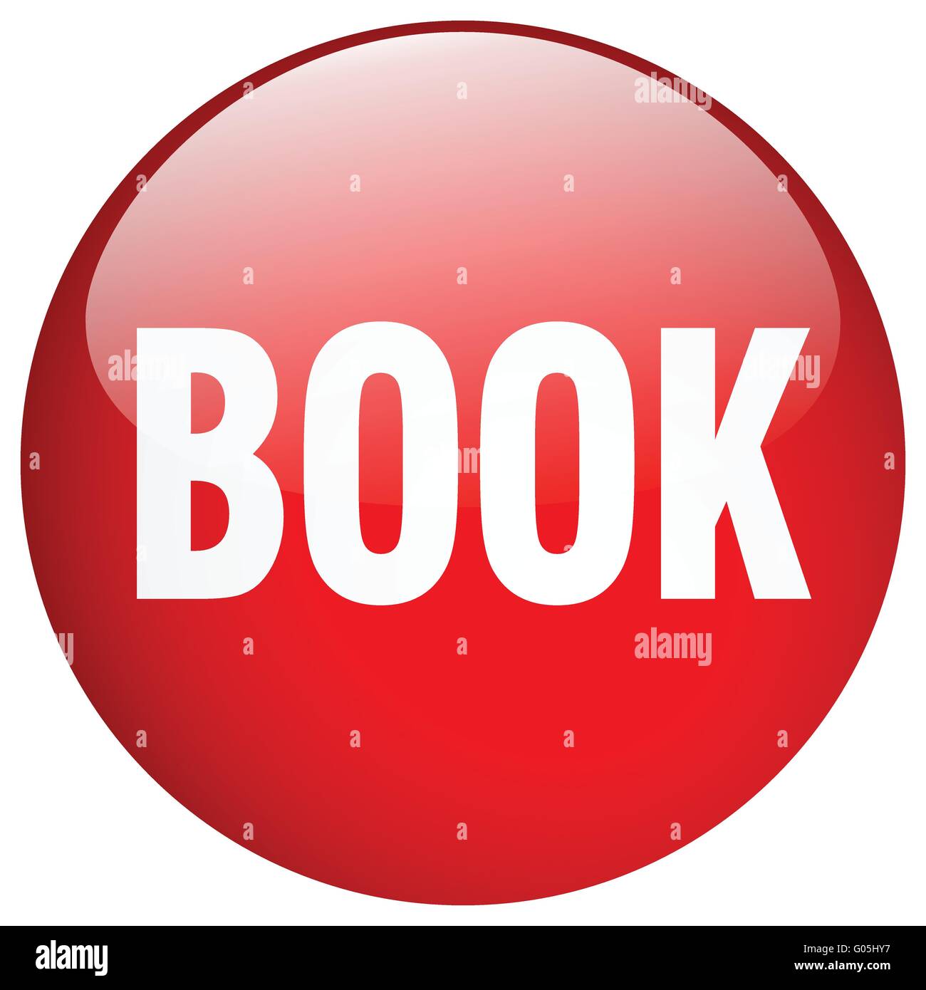 book red round gel isolated push button Stock Vector Image & Art - Alamy
