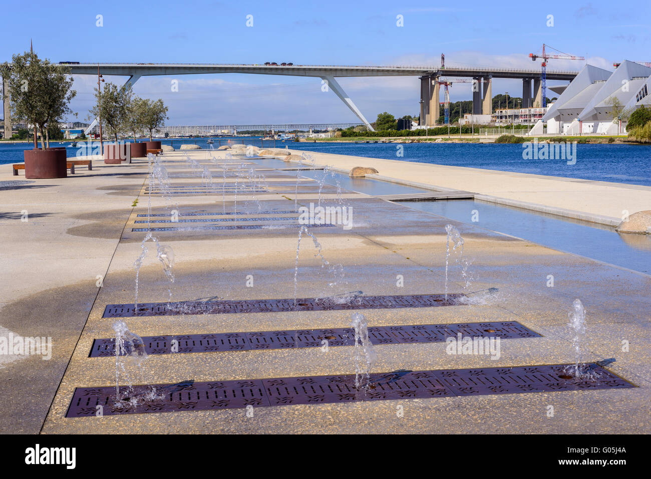 Viaduc Martigues Bouche du Rhone Provence 13 France Stock Photo - Alamy