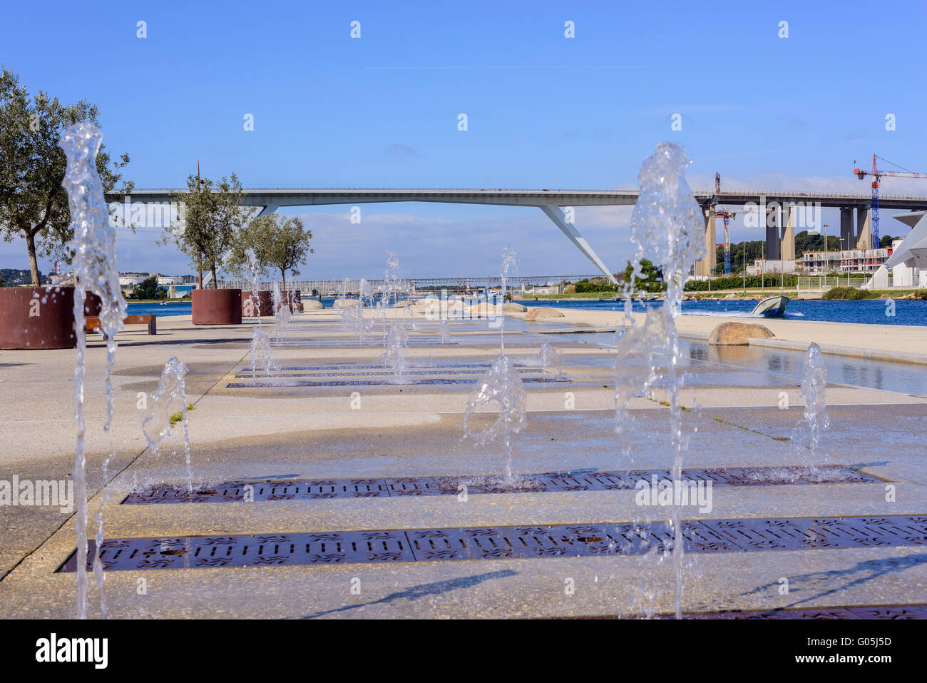 Viaduc Martigues Bouche du Rhone Provence 13 France Stock Photo - Alamy