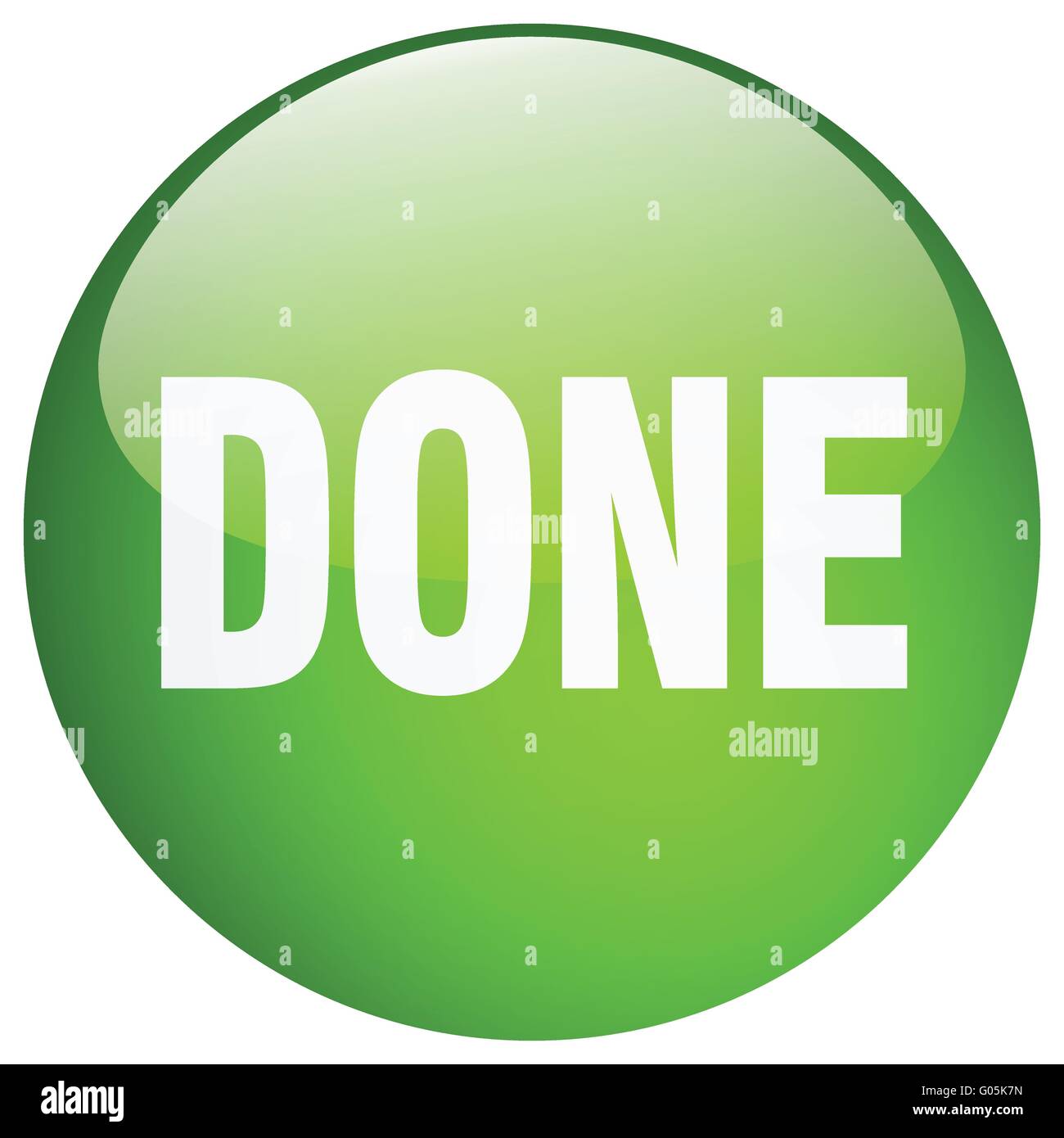 done green round gel isolated push button Stock Vector Image & Art - Alamy