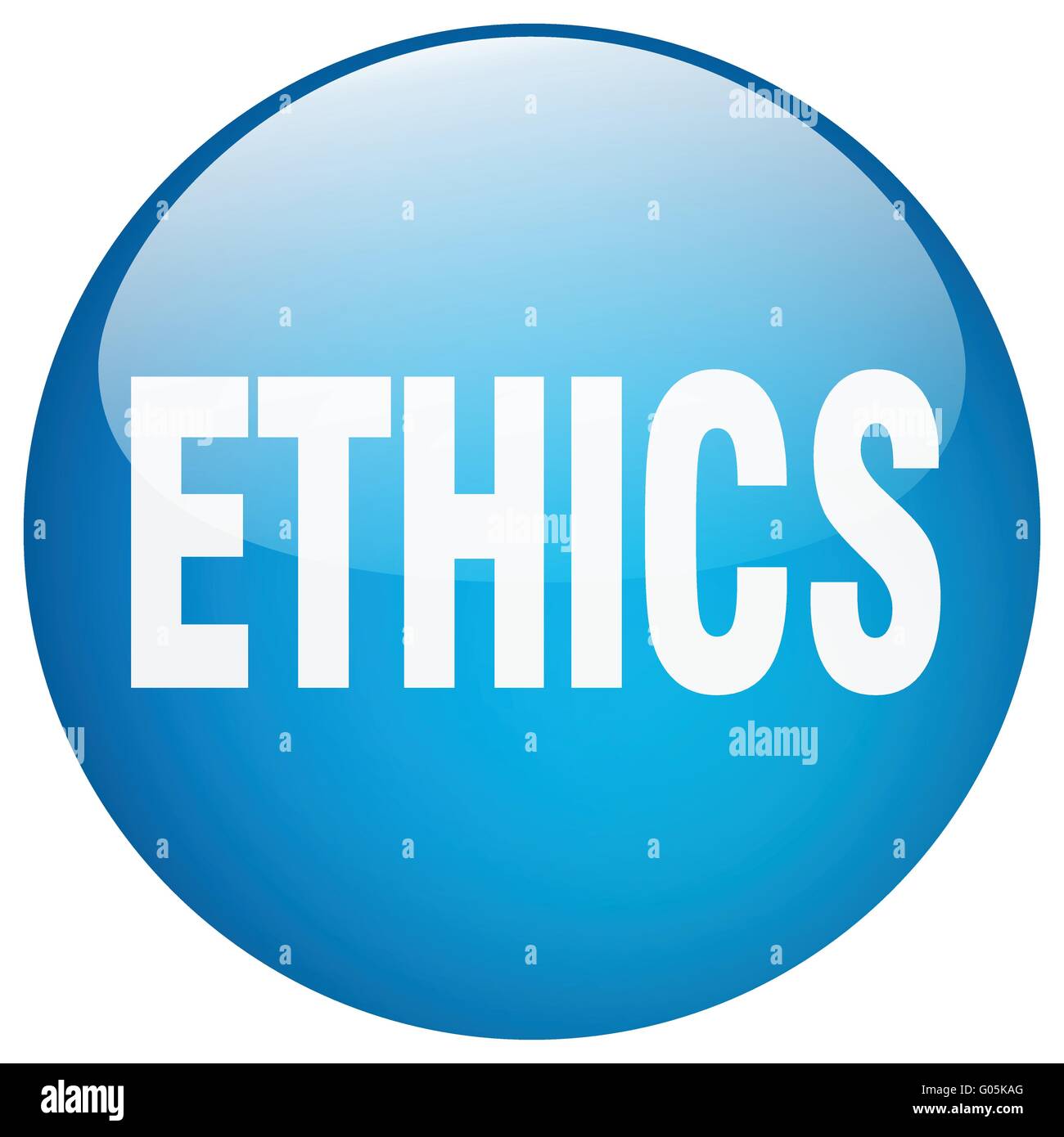 ethics blue round gel isolated push button Stock Vector Image & Art - Alamy