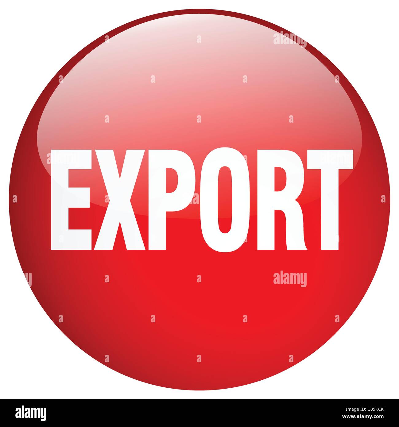 export red round gel isolated push button Stock Vector Image & Art - Alamy
