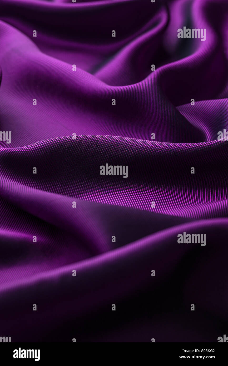 Purple satin material for background Stock Photo - Alamy