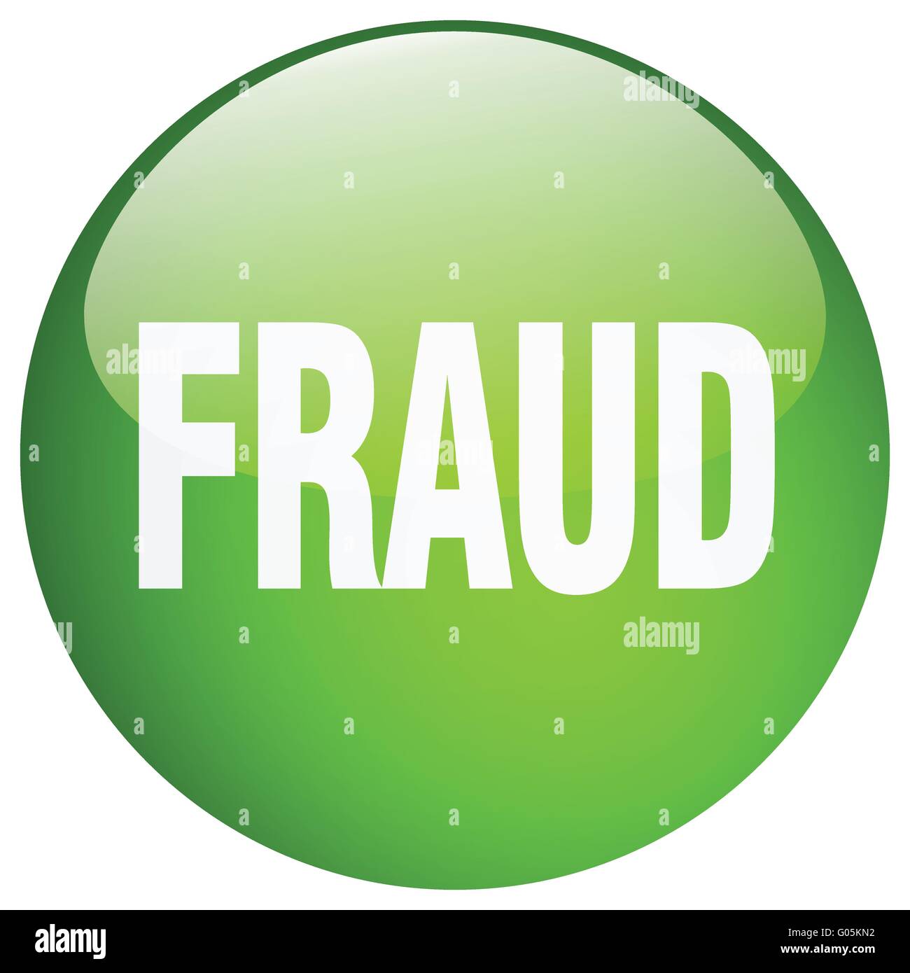 fraud green round gel isolated push button Stock Vector Image & Art - Alamy