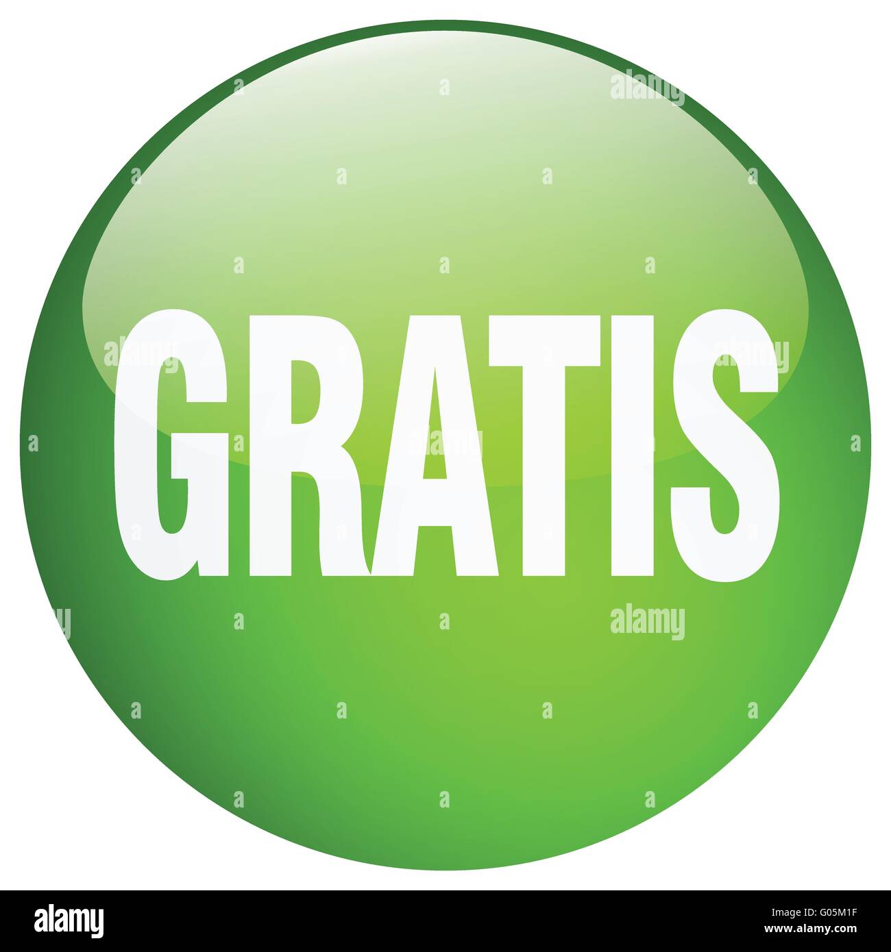 gratis green round gel isolated push button Stock Vector Image & Art ...
