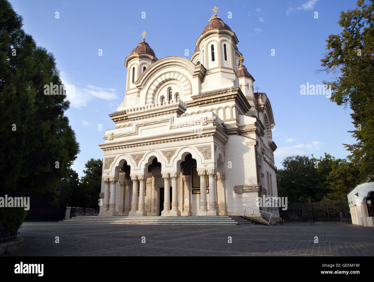 Orthodox Church in Romania Stock Photo - Alamy
