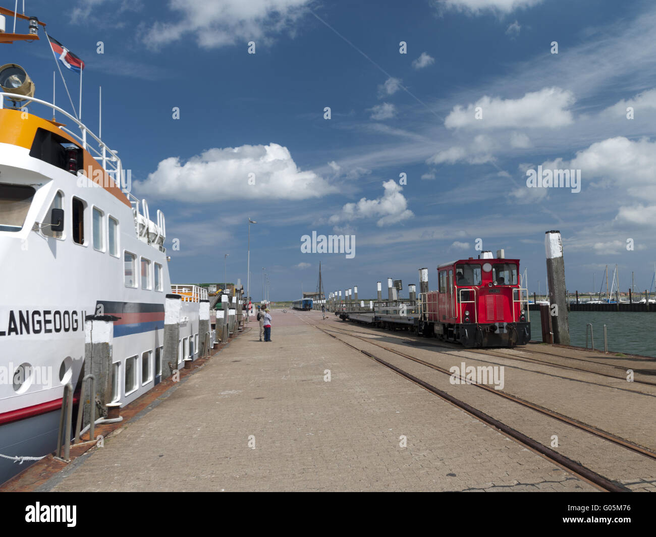 Wangerooge island railway hi-res stock photography and images - Alamy